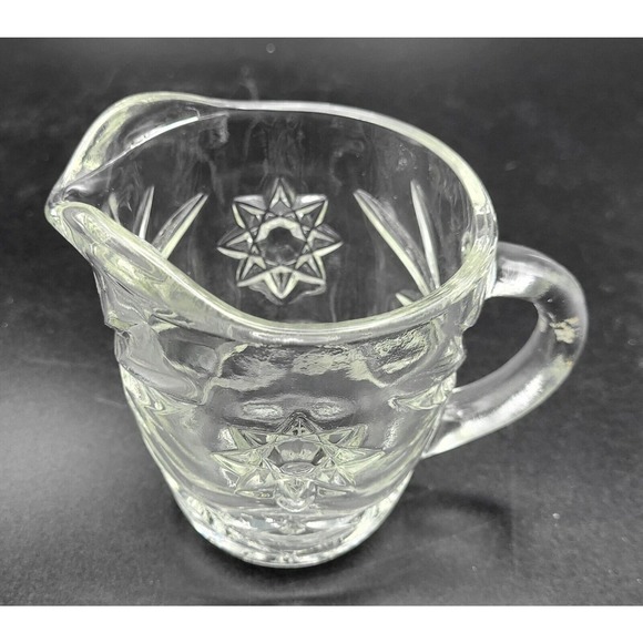 Anchor Hocking | Dining | Vintage Anchor Hocking Clear Pressed Glass ...